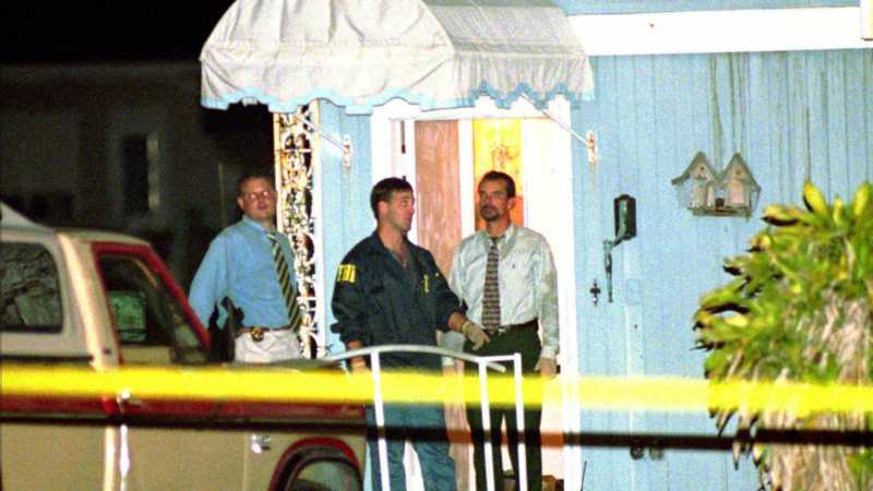 The real life crime scene photos from the assassination of Gianni ...