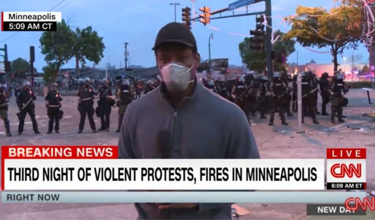 See It Cnn Reporter Arrested On Live Television While Reporting On
