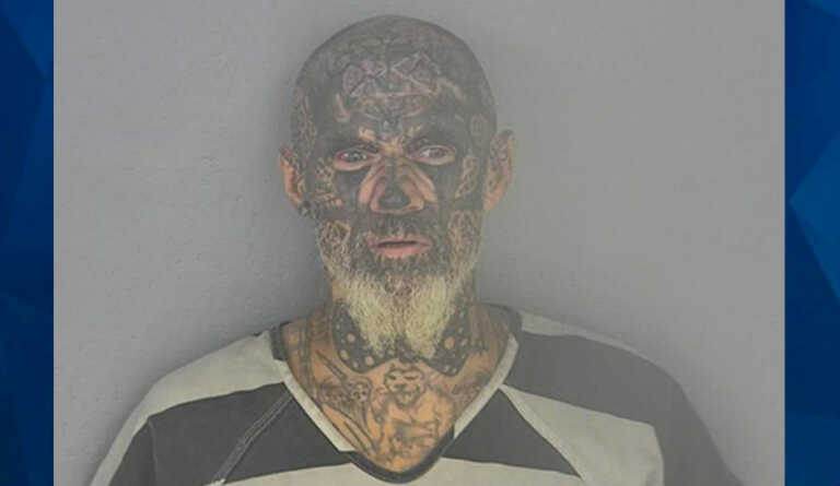 ‘worlds Scariest Perp Sex Offender With Distinct Face Tattoos