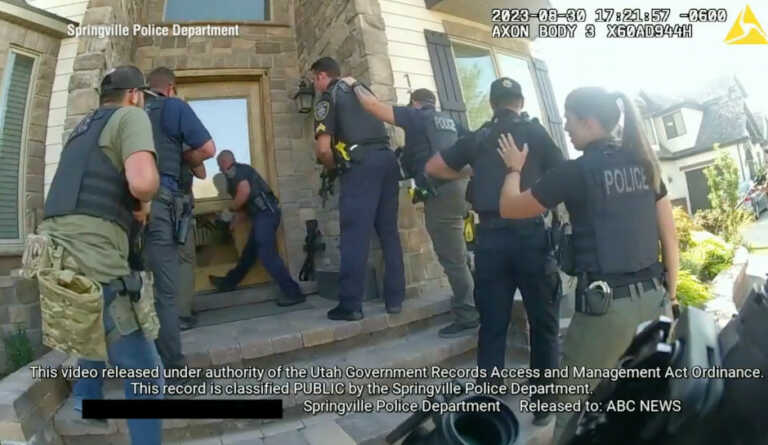 VIDEO: Armed Cops Storm YouTuber Ruby Franke’s Home Looking for Her ...