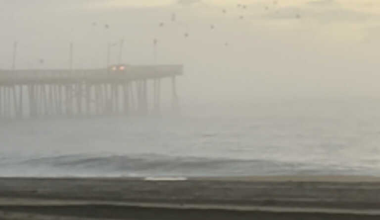 SEE IT: Car Drives off End of Virginia Beach Fishing Pier – Crime Online